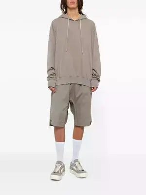 Rick Owens Drawstring Heavy-jersey Hoodie