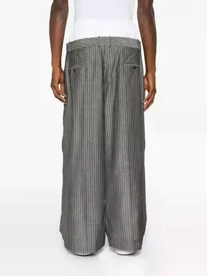 HED MAYNER Layered-design Trousers