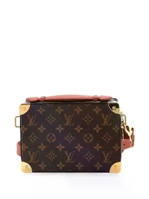 LOUIS VUITTON X Nba Handle Trunk Bag Monogram Canvas Crossbody Bag - Brown