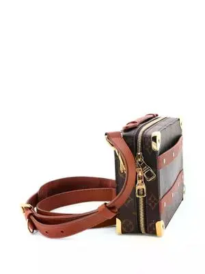 LOUIS VUITTON Monogram Handle Trunk Bag - Brown