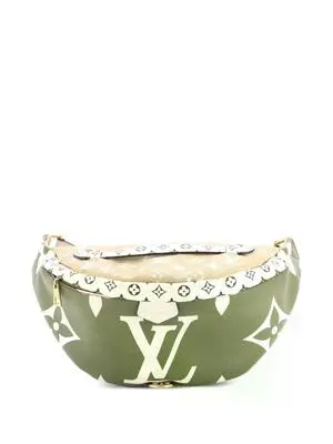 LOUIS VUITTON Limited Edition Colored Monogram Giant Belt Bag - Green