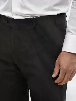 Corneliani Silk Four-pocket Trousers - Black
