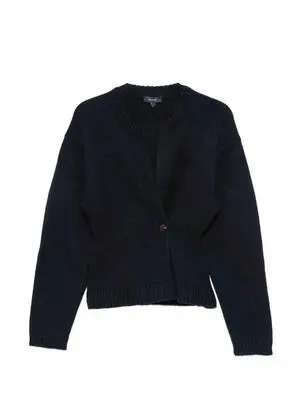 Soeur Galileo One-button Cardigan - Blue