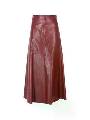 Federica Tosi Crinkled-finish Flared Skirt