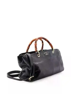Gucci Bamboo Shopper Leather Medium Tote Bag