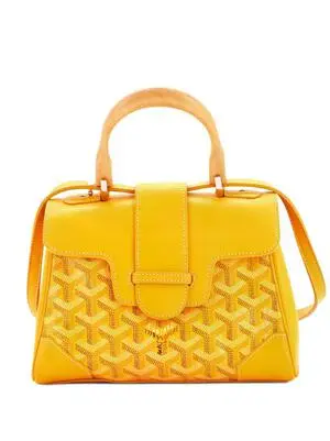 Goyard Saigon Top Handle Bag - Yellow