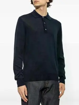 TOM FORD Fine-gauge Silk Linen Polo