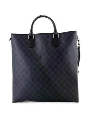 Gucci Ophidia Convertible Gg Coated Canvas Medium Tote Bag