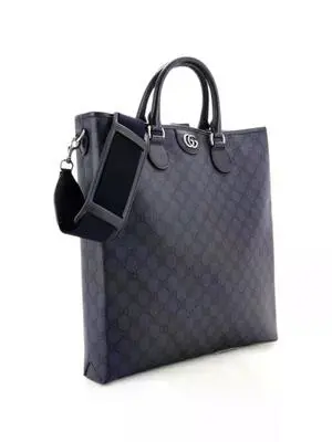 Gucci Ophidia Convertible Gg Coated Canvas Medium Tote Bag