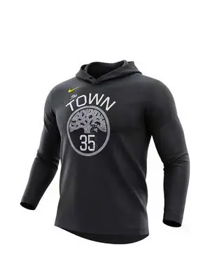 Nike X Nba Golden State Warriors "the Town" Stephen Curry Hoodie - Black