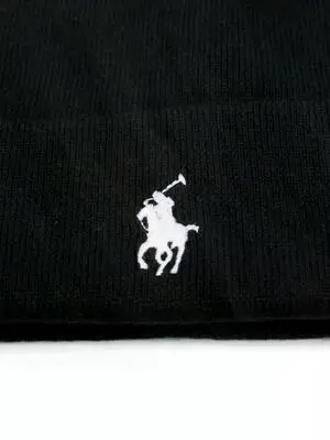 Polo Ralph Lauren Embroidered-logo Beanie Hat