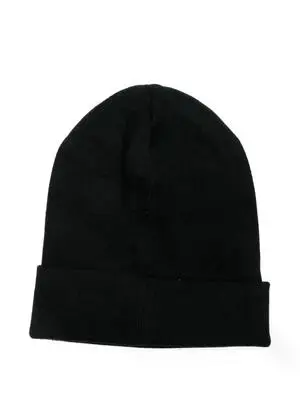 Polo Ralph Lauren Embroidered Logo Beanie Hat - Black