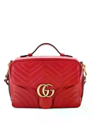 Gucci Gg Marmont Matelassé Leather Camera Bag