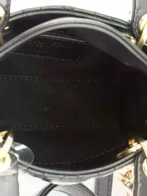 Dior Lady Bag Cannage Quilt Lambskin Micro Shoulder Bag