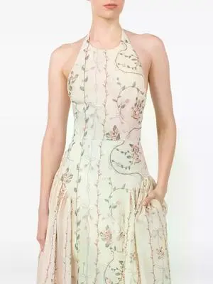 Agua Bendita Balsa Navegante Maxi Dress
