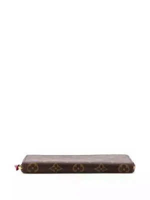 LOUIS VUITTON Clemence Wallet Monogram Canvas Small Wallets