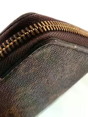 LOUIS VUITTON Clemence Wallet Monogram Canvas Small Wallets