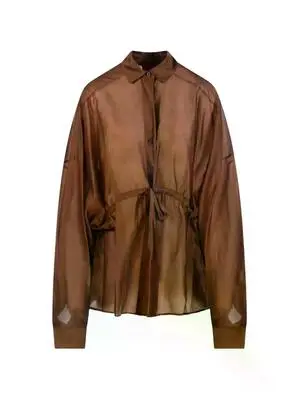 THELATEST Dalida Semi-sheer Shirt