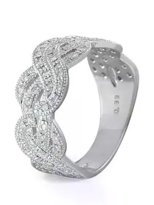 LB EXCLUSIVE Twisted-effect Diamond Ring