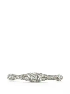 LB EXCLUSIVE Diamond Filigree Brooch