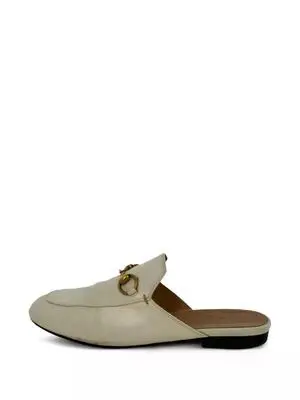 Gucci Horsebit Mules - Neutrals