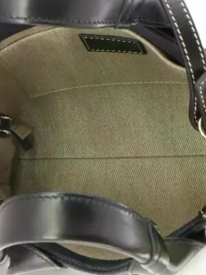 Chloé Woody Convertible Canvas With Leather Small Tote Bag