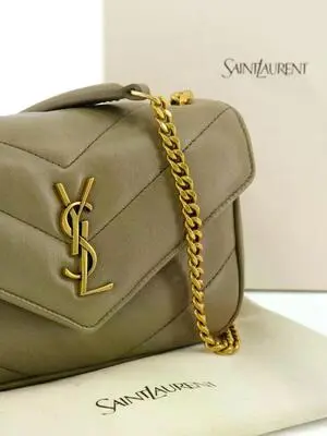 Saint Laurent Loulou Mini Bag In Lambskin