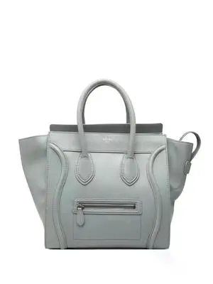 Celine 2013 Mini Leather Luggage Tote Bag