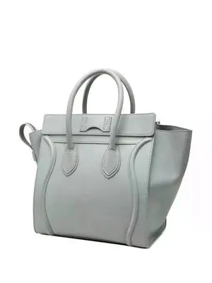 Celine 2013 Mini Leather Luggage Tote Bag