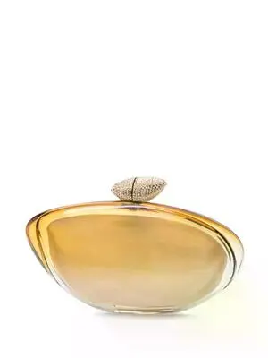 Benedetta Bruzziches Armonia Crystal-embellished Shoulder Bag - Gold