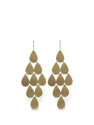 Irene Neuwirth Nine-drop Chandelier Earrings - Gold
