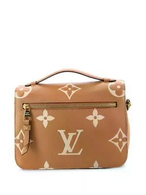 LOUIS VUITTON Pochette Metis Monogram Empreinte Giant Crossbody Bag