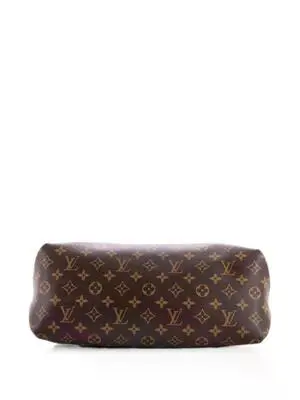LOUIS VUITTON Braided Handle Beaubourg Monogram Canvas Shoulder Bag