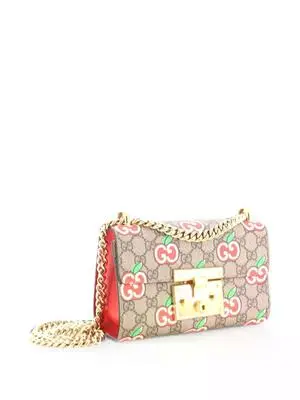 Gucci Padlock Printed Gg Coated Canvas Small Shoulder Bag