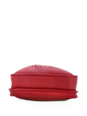 Hermès Evelyn Bag Gen Iii Clemence Pm Crossbody Bag - Red