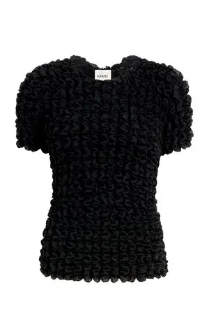 Khaite Textured Blouses