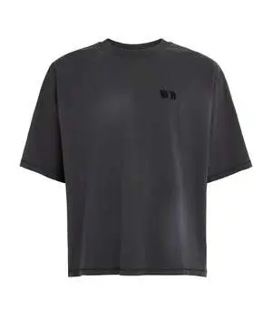 WON HUNDRED Cotton Houston T-shirt - Grey
