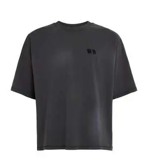WON HUNDRED Cotton Houston T-shirt - Grey