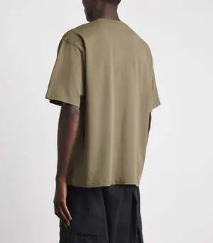 WON HUNDRED Cotton Italic Logo T-shirt