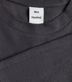 WON HUNDRED Cotton Steven Long-sleeve T-shirt