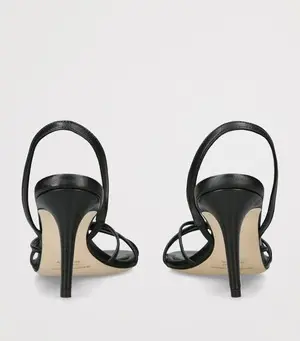 Christopher Esber Leather Giro Slingback Sandals 90