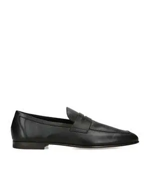 TOD'S Leather Mocassino Loafers