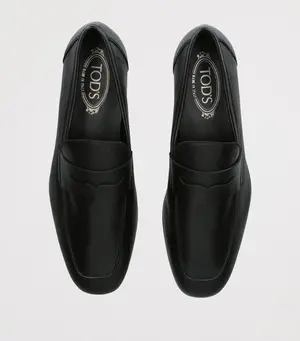 TOD'S Leather Mocassino Loafers