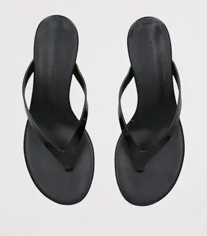 Christopher Esber Leather Scala Wedge Sandals 45