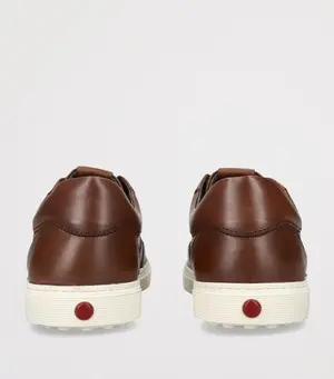 TOD'S Leather Elastic Cassetta Sneakers