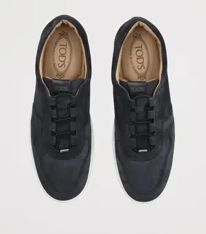 TOD'S Suede Elastic Cassetta Sneakers