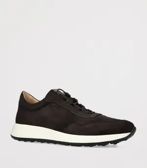 TOD'S Suede Elastic Cassetta Sneakers