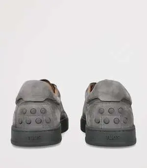 TOD'S Leather Elastic Cassetta Sneakers