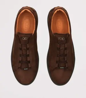 TOD'S Suede Elastic Cassetta Sneakers