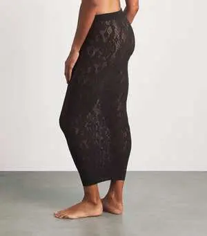 Wolford Infinite Rose Net Skirt
